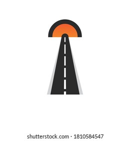 Road Logo Symbol Template Stock Vector (Royalty Free) 1810584547 ...