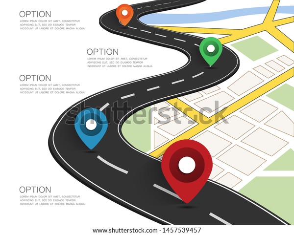 Road On Transparent Background Road Way: เวกเตอร์สต็อก (ปลอดค่า ...