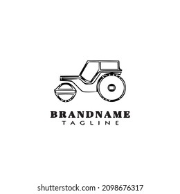 Road Roller Logo Cartoon Icon Design Stock Vector (Royalty Free) 2098676317