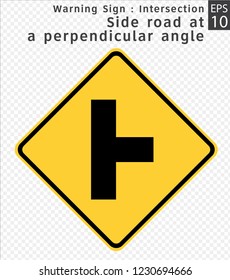 4 Side road at a perpendicular angle Images, Stock Photos & Vectors ...