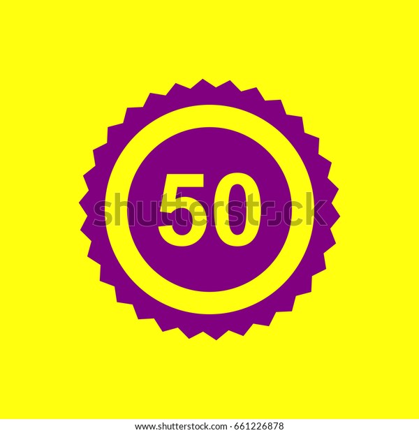 Road Signs Illustration Vector Violet Label Stock Vector (Royalty Free ...