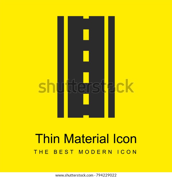 Road Straight Line Top View Bright: เวกเตอร์สต็อก (ปลอดค่าลิขสิทธิ์ ...