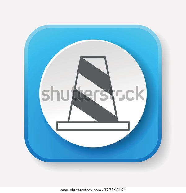Roadblocks Icon Stock Vector (Royalty Free) 377366191 | Shutterstock