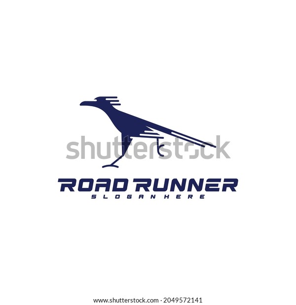 Roadrunner Bird Logo Vector Illustration Creative Stock Vector (Royalty ...