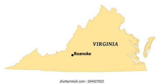 Roanoke Virginia Locate Map Stock Vector (Royalty Free) 269427023 Roanoke Virginia Locate Map Stock Vector (Royalty Free) 269427023
