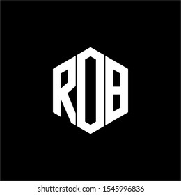 Rcc Letter Logo Design Polygon Monogram Stock Vector (Royalty Free ...