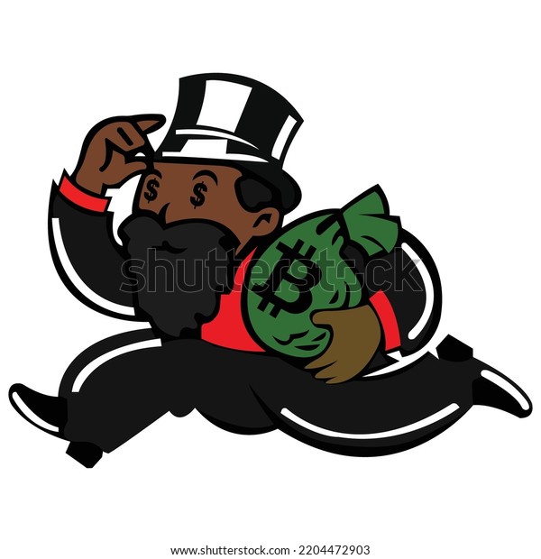 Robbery Man Vector Art Illustrator Stock Vector (Royalty Free ...