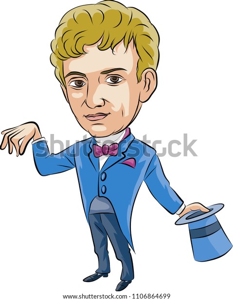 Robert Fulton Cartoon Stock Vector (Royalty Free) 1106864699 | Shutterstock