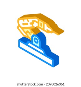 Robohand Technology Isometric Icon Vector Robohand Stock Vector ...
