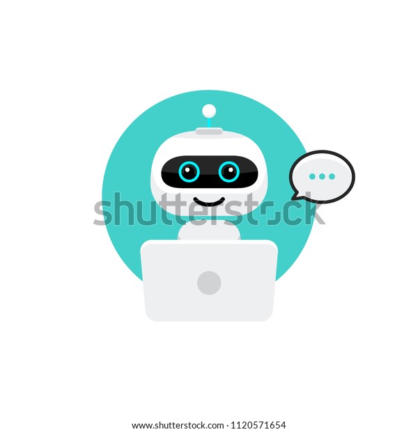 Robot Icon Chat Bot Sign Support Stock Vector (Royalty Free) 1120571654 Robot Icon Chat Bot Sign Support Stock Vector (Royalty Free) 1120571654