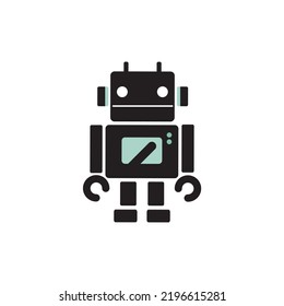 Robot Icon Machine Symbol Vector Illustration Stock Vector (Royalty ...