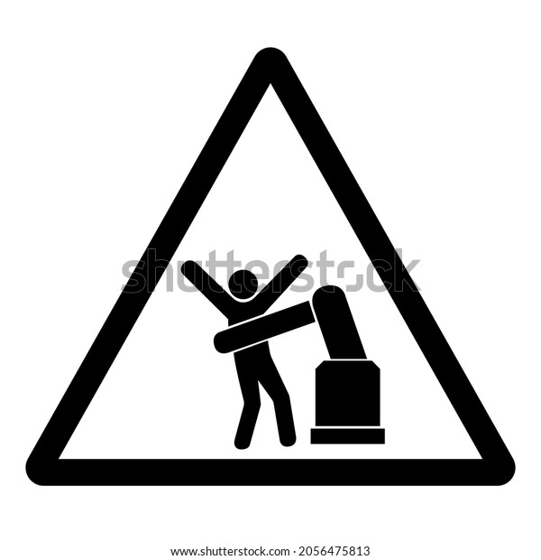 Robot Symbol Sign Vector Illustration Isolate Stock Vector (Royalty ...