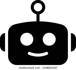 Robot Vector Illustration On Transparent Background Stock Vector ...