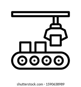 Robotic Arms Vector Illustration Future Technology Stock Vector ...
