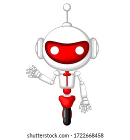 Robotics Cyborg Cartoon Vector Isolated Stock Vector (Royalty Free ...