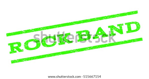 Rock Band Watermark Stamp Text Caption Stock Vector (Royalty Free ...