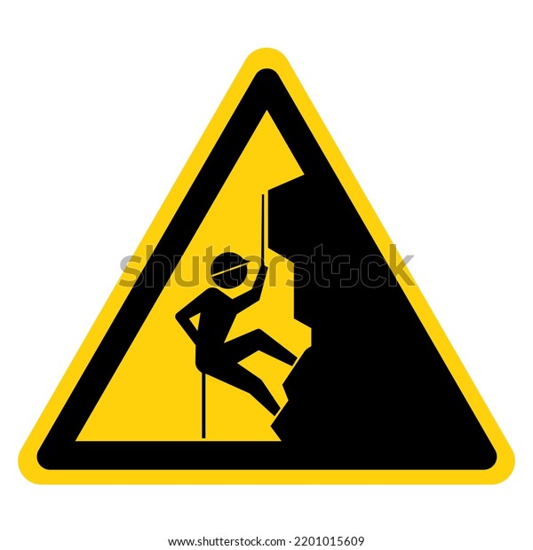 Rock Climbing Symbol Sign Vector Illustration Stock Vector (Royalty ...