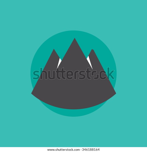 Rock Pictogram Stock Vector (Royalty Free) 346188164 | Shutterstock