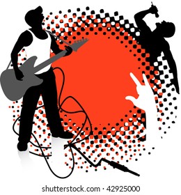 Rocker Banner Stock Vector (Royalty Free) 42925000 | Shutterstock