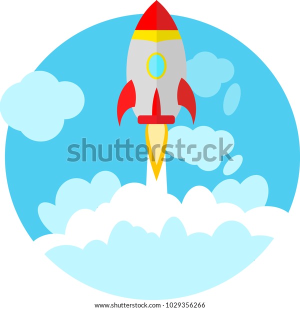 Rocker Icon Vector Rocket Illustration Stock Vector (Royalty Free ...