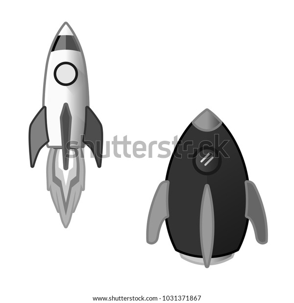 Rocket Launcher Outline Vector Illustration Stock Vector (Royalty Free ...