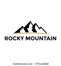 Rocky Mountain Logo Designs Vector: เวกเตอร์สต็อก (ปลอดค่าลิขสิทธิ์ ...