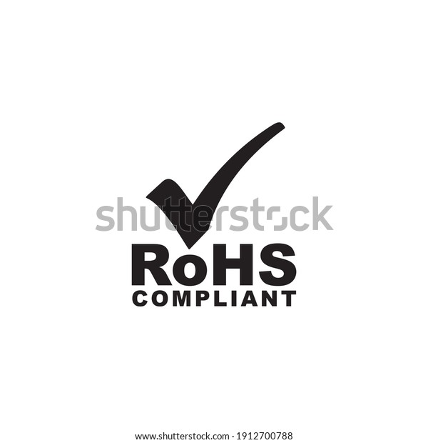 Rohs Icon Symbol Sign Vector Stock Vector (Royalty Free) 1912700788