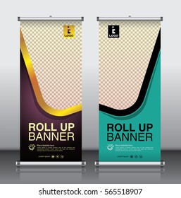 Roll Brochure Flyer Banner Design Template Stock Vector (Royalty Free ...