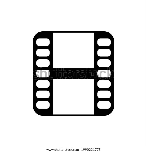 Roll Film Icon Transparent Background Eps Stock Vector (Royalty Free ...