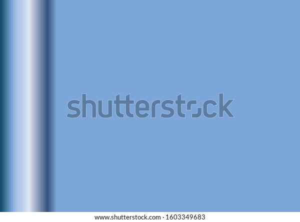 Rolled Blue Steel Gradient Background Vector: vector de stock (libre de ...