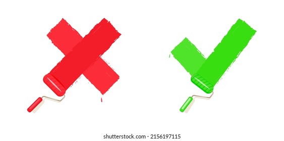 2,534 Paint checkmark Images, Stock Photos & Vectors | Shutterstock