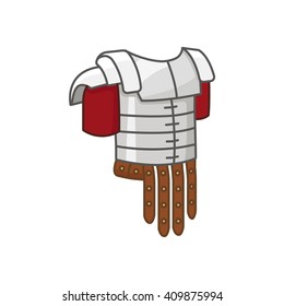Roman Armor Vector Icon Stock Vector (Royalty Free) 409875994 ...