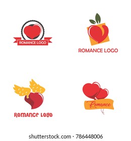 Romance Logo Design Vector Stock Vector (Royalty Free) 786448006 ...