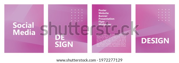 Romantic Color Background Design Withviolet Pink Stock Vector (Royalty ...