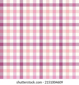 Romantic Gingham Purple Pink Checkered Seamless Stock Vector (Royalty Free) 2151004609 ...