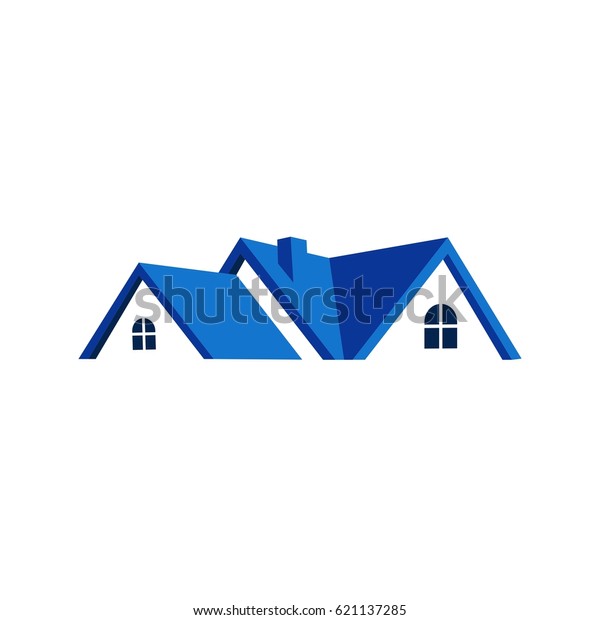 Roof Logo Template Stock Vector (Royalty Free) 621137285