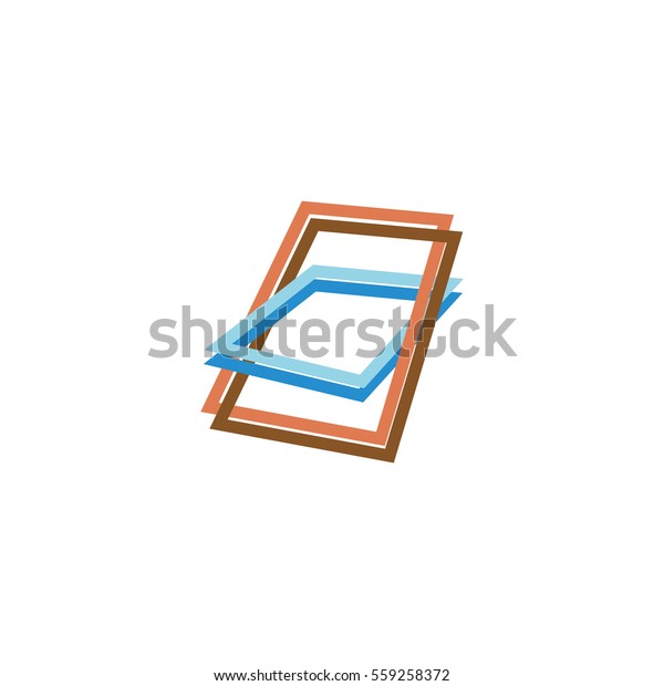 Roof Window Icon Logo Vector Illustration: เวกเตอร์สต็อก (ปลอดค่า ...