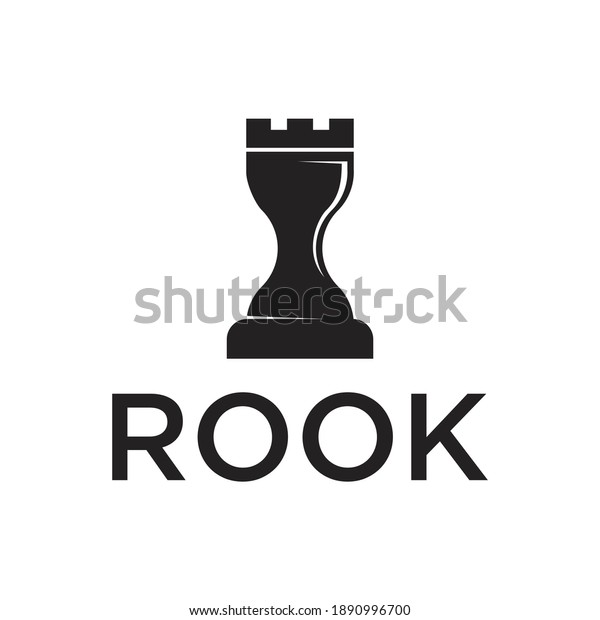 Rook Castle Chess Logo Design Stock Vector (Royalty Free) 1890996700 ...