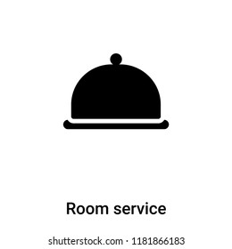 Room Service Icon Vector Isolated On Stock Vector (Royalty Free ...