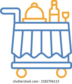 Room Service Vector Icon Can Be Stock Vector (Royalty Free) 2182706113 ...