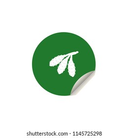Root Crop Icon Sticker One Roots Stock Vector (Royalty Free) 1145725298 ...