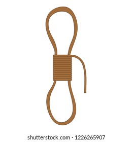 Rope Isolated On White Background Adventure Stock Vector (Royalty Free ...