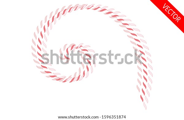 Ropes Knots Abstract Swirl Stock Vector (Royalty Free) 1596351874 ...