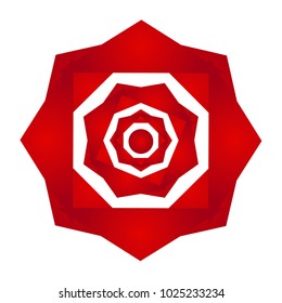 Rose Geometric Vector Rose Logo Wallpaper Stock Vector (Royalty Free ...
