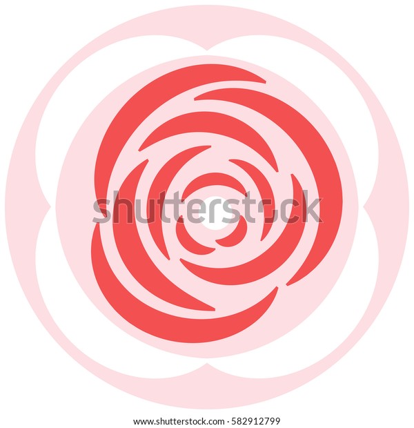 Rose Infographic Icon Elements Valentines Day Stock Vector (Royalty ...