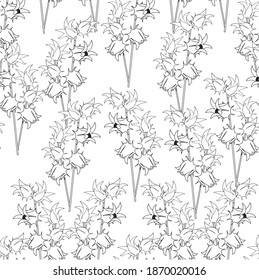 Roselle Flower Seamless Pattern Ink Hand Stock Vector (Royalty Free ...