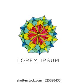 Rosette Vector Sign Logo Symbol Stock Vector (Royalty Free) 325828433 ...