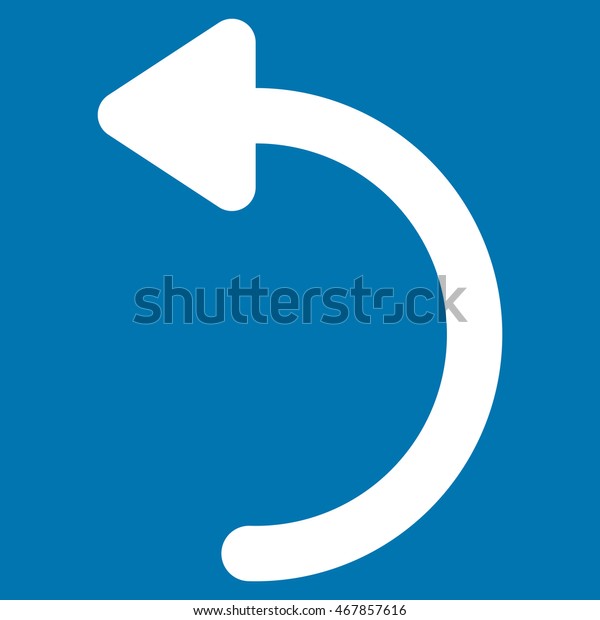 Rotate Ccw Vector Icon Style Stroke Stock Vector (Royalty Free ...
