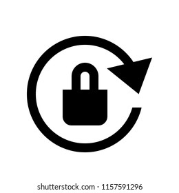 Rotate Orientation Lock Stock Vector (Royalty Free) 1157591296 ...