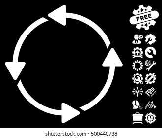 Rotation Ccw Icon Bonus Setup Tools Stock Vector (Royalty Free ...